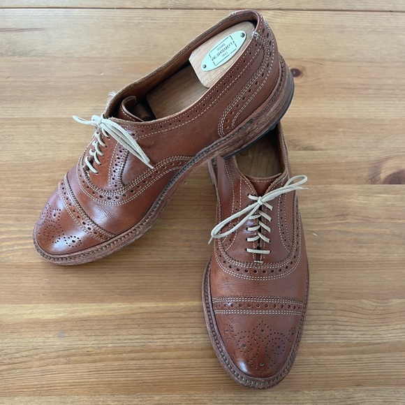 Allen Edmonds | Shoes | Allen Edmonds Elgin Wingtip Dress Shoe Sz 9 ...